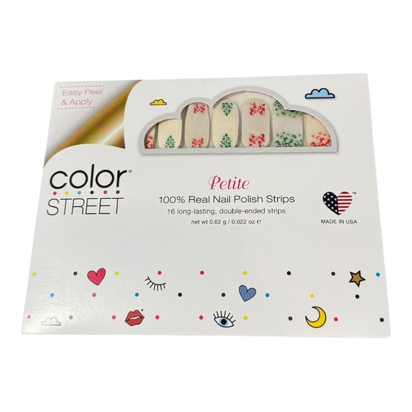 Color Street | Makeup | Color Street Petite Pine And Dandy White ...